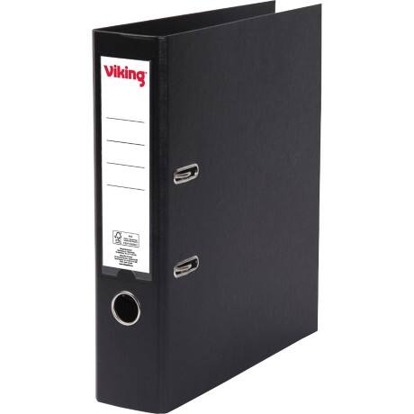 Viking Ordner A4 2 ringen 70 mm Zwart | Viking Direct NL