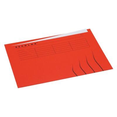 Jalema Dossiermappen Secolor A4 Rood Karton Ongelijkzijdig 31 x 22 cm ...